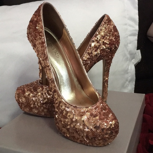 Bakers | Shoes | Bakers Sequence Heels | Poshmark